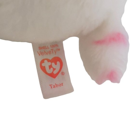 Ty | Toys | Ty Beanie Boos 8 Tabor Pink White Striped Tiger Plush ...